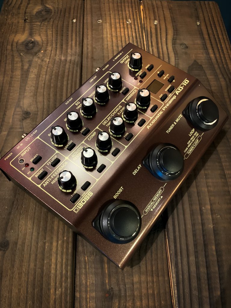 Boss AD-10 Acoustic Preamp - Kauffmann's Guitar Store