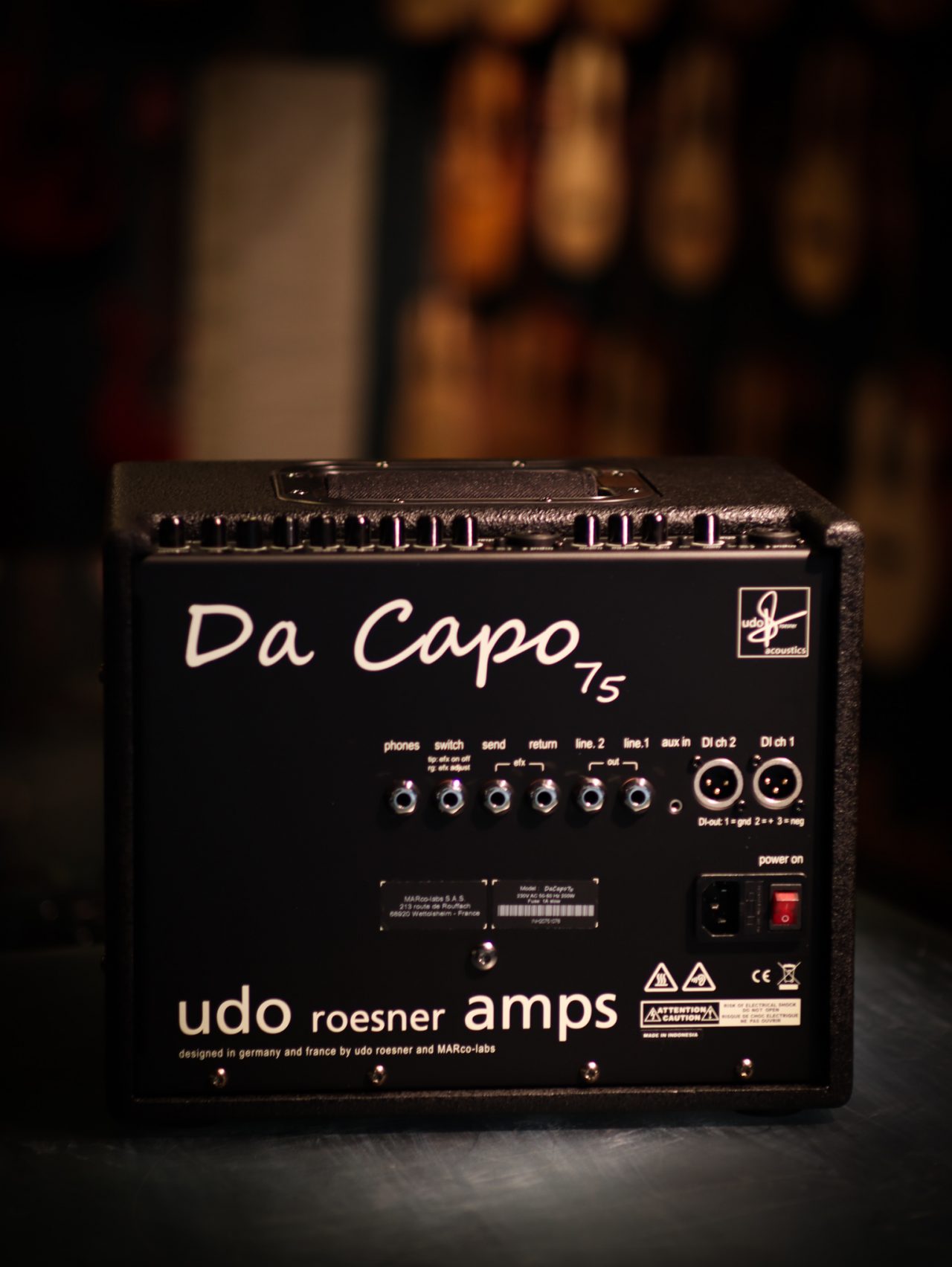 Udo Roesner Da Capo 75 - Kauffmann's Guitar Store