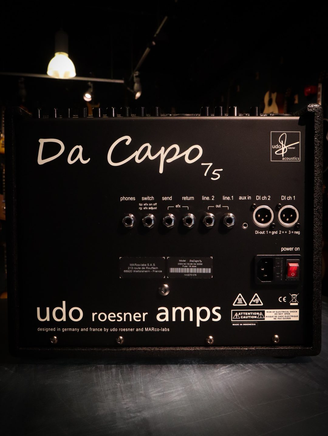 Udo Roesner Da Capo 75 - Kauffmann's Guitar Store