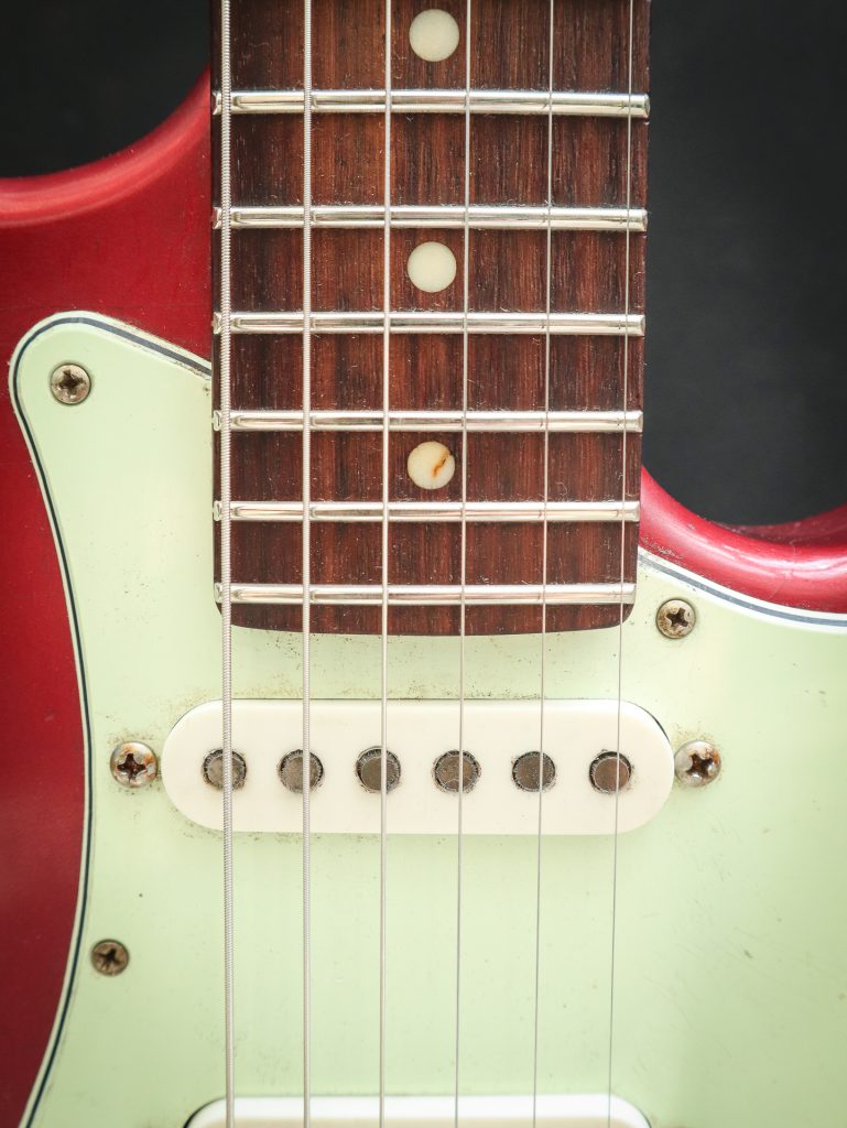 Hansen S-Style Candy Apple Red - Kauffmann's Guitar Store