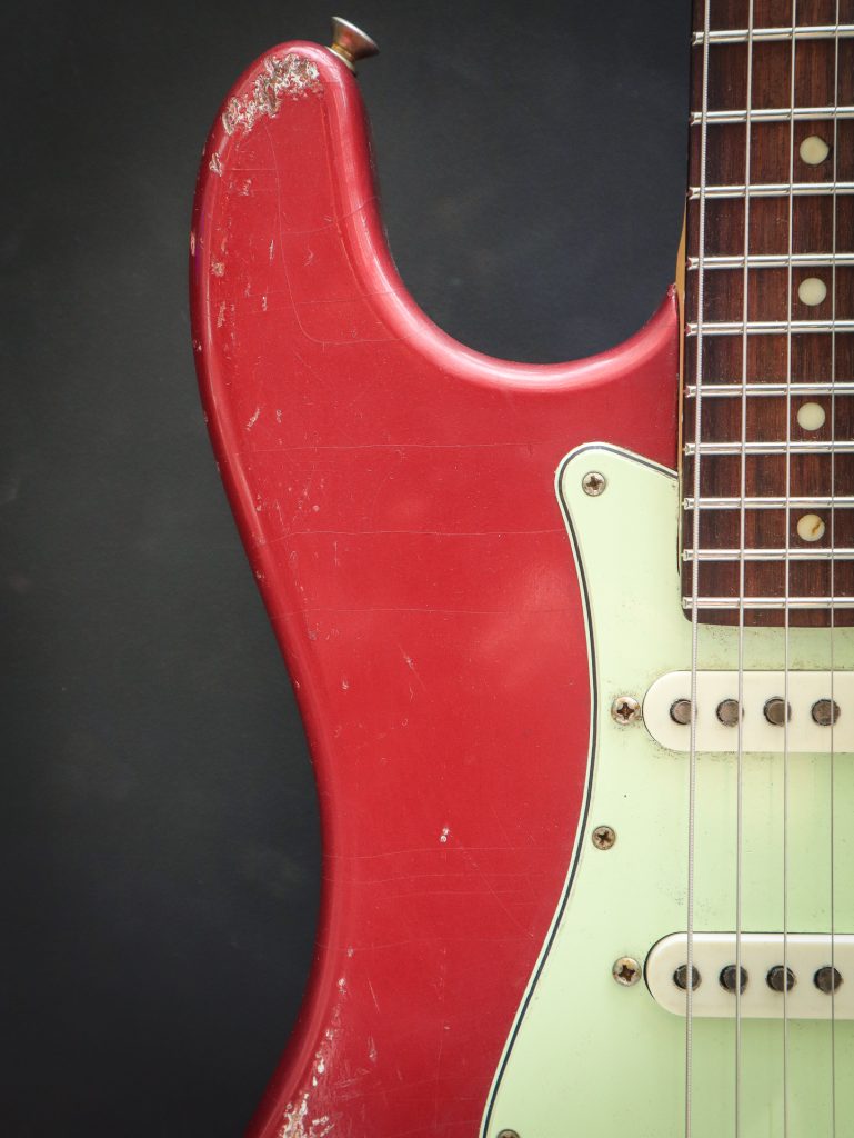 Hansen S-Style Candy Apple Red - Kauffmann's Guitar Store