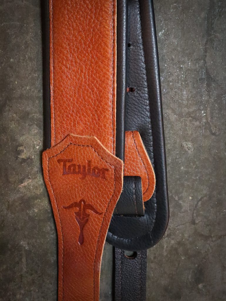 Taylor Element Brown Guitar Strap - Kauffmann's Guitar Store