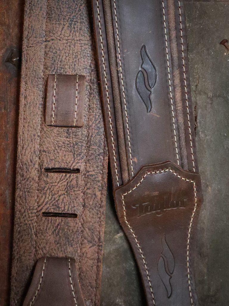 Taylor Element Brown Guitar Strap - Kauffmann's Guitar Store
