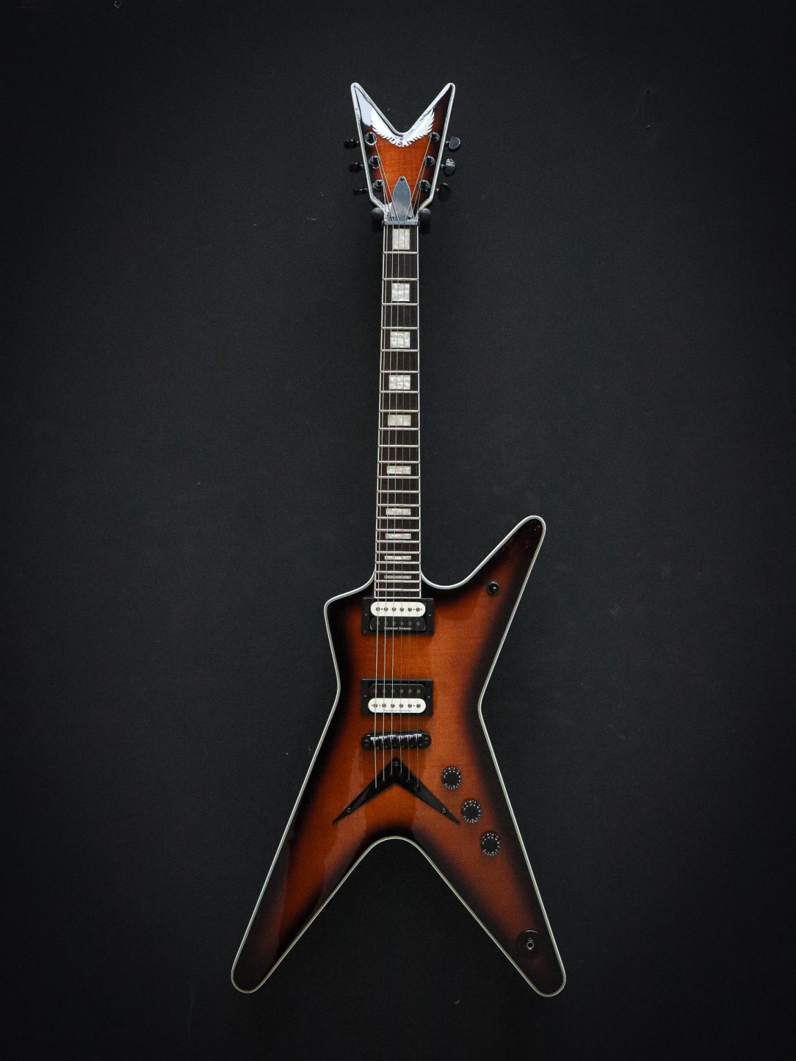 Dean ML Select Flame Top Trans Brazilia - Kauffmann's Guitar Store